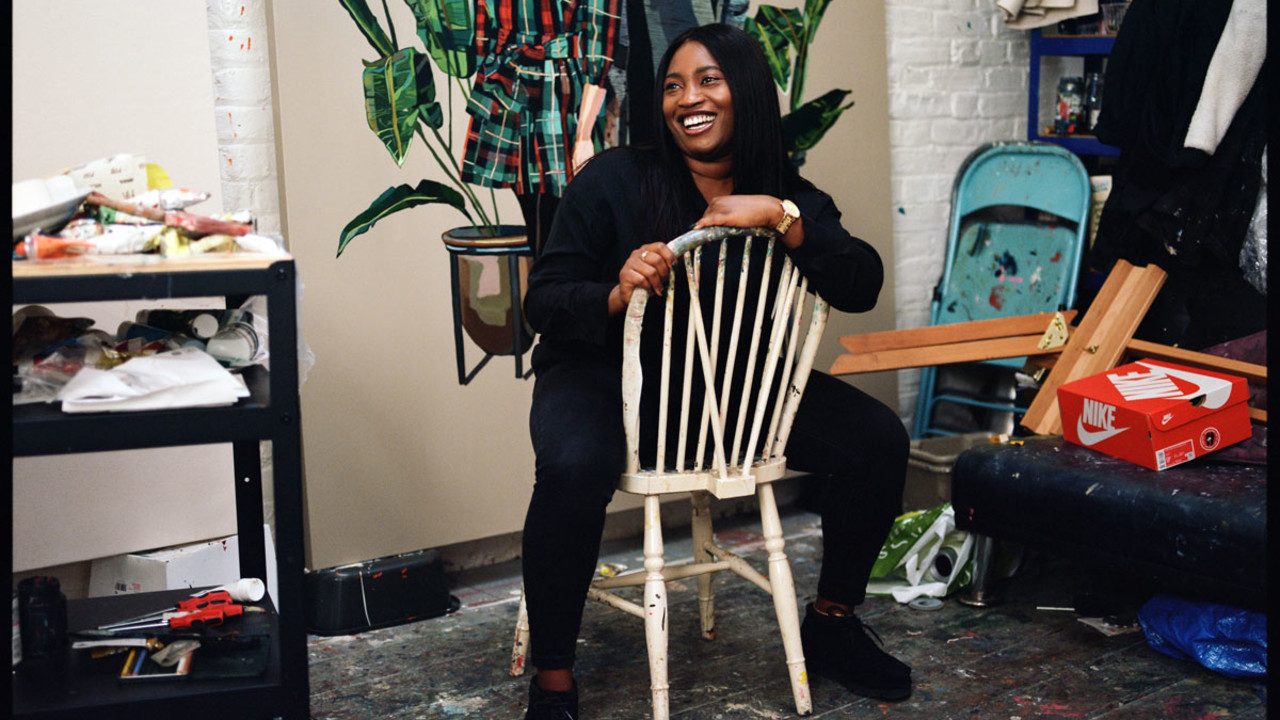 In the studio with Joy Labinjo | Article | Royal Academy of Arts