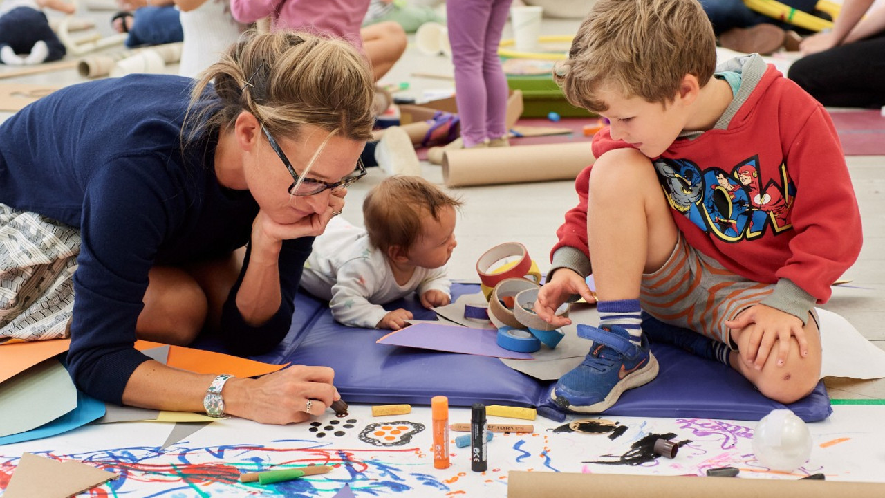 Early years studio: drawing and mark making | Event | Royal Academy of Arts
