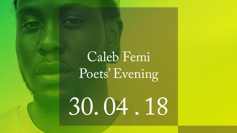 Caleb Femi: Poets’ Evening | Event | Royal Academy of Arts