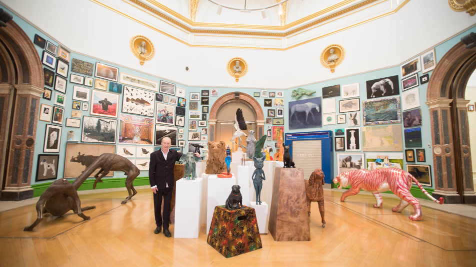 Exploring this year's Summer Exhibition with coordinator Jock McFadyen ...