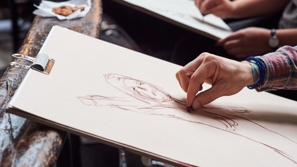 Friends and Academicians’ Room members life drawing | Event | Royal ...