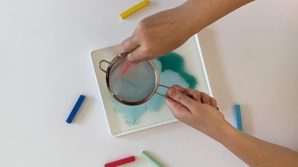 Family how to: chalk printing | Article | Royal Academy of Arts