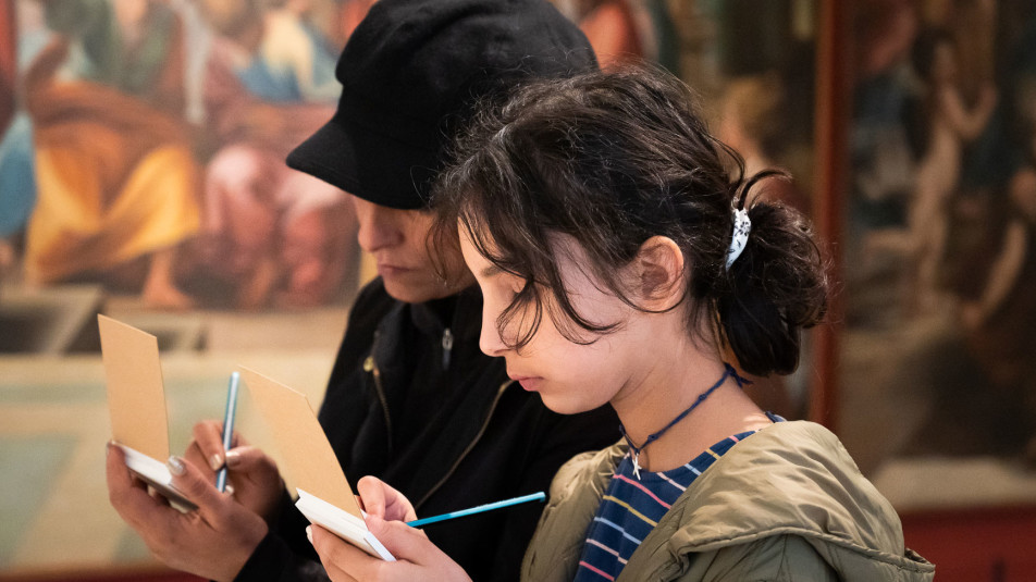 Family day: walk & draw tours | Event | Royal Academy of Arts