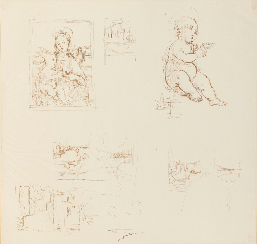 raphael figure drawings