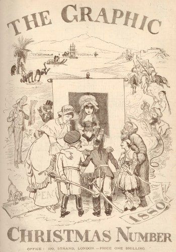 Design for front cover of The Graphic,Christmas Number 1880 | Works of ...