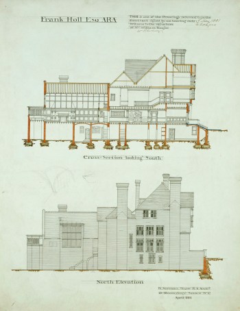 Design for The Three Gables, 6 Fitzjohn's Avenue, Hampstead, London NW3 ...