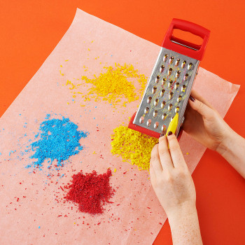 Family how-to: use melted crayons to decorate a flag | Blog | Royal ...