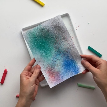 Family how to: chalk printing | Blog | Royal Academy of Arts