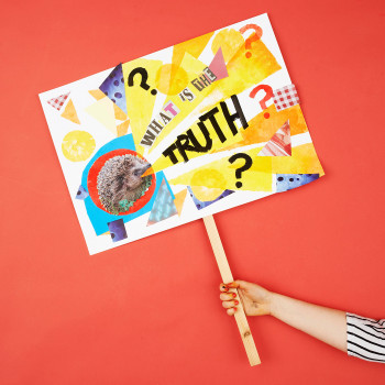 Family how-to: paint a protest poster | Blog | Royal Academy of Arts