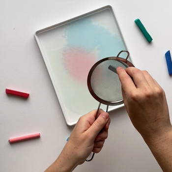 Family how to: chalk printing | Blog | Royal Academy of Arts