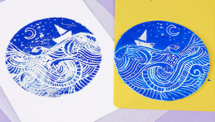 Family how-to: make a relief print | Blog | Royal Academy of Arts