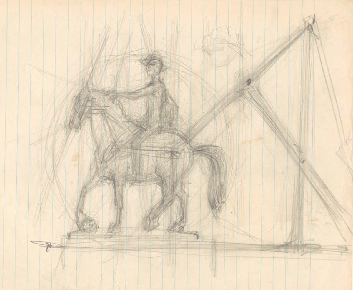 Drawing for 'Kronos' | Works of Art | RA Collection | Royal Academy of Arts