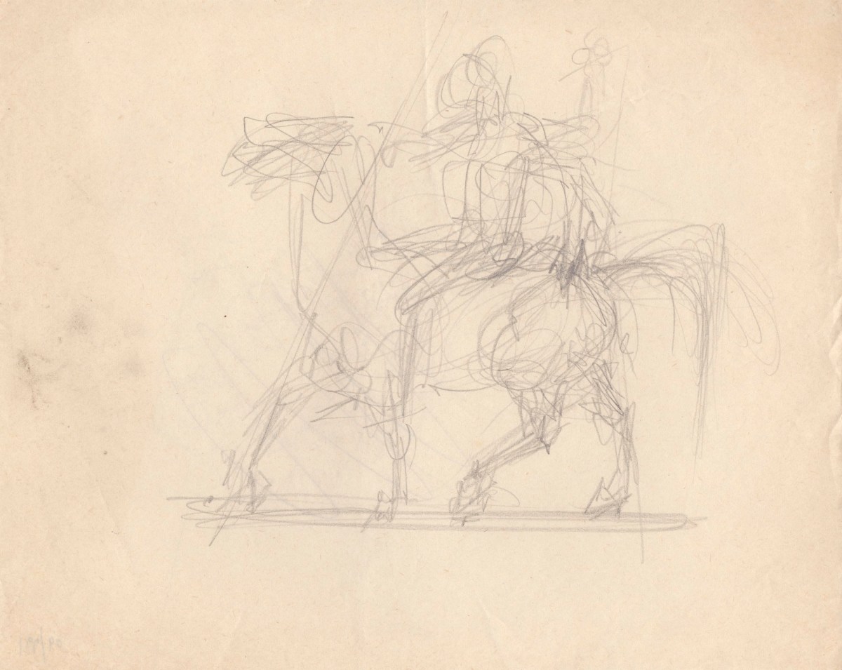 Drawing for 'Kronos' | Works of Art | RA Collection | Royal Academy of Arts