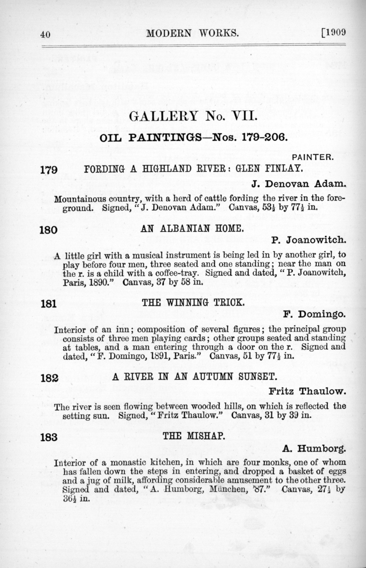 1909 - George McCulloch's collection of modern painting and sculpture ...