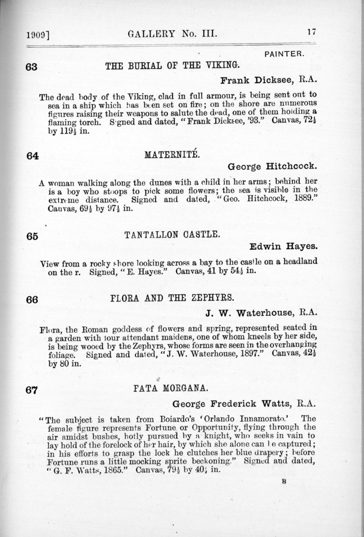 1909 - George McCulloch's collection of modern painting and sculpture ...