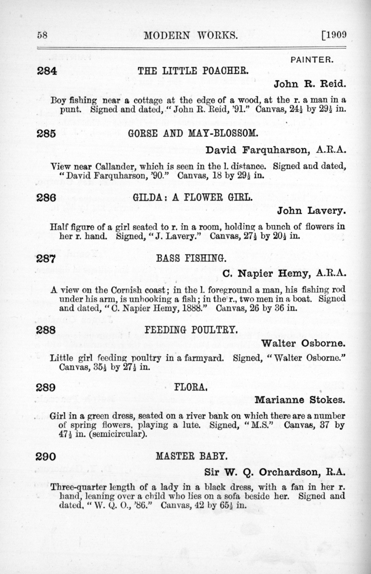 1909 - George McCulloch's collection of modern painting and sculpture ...