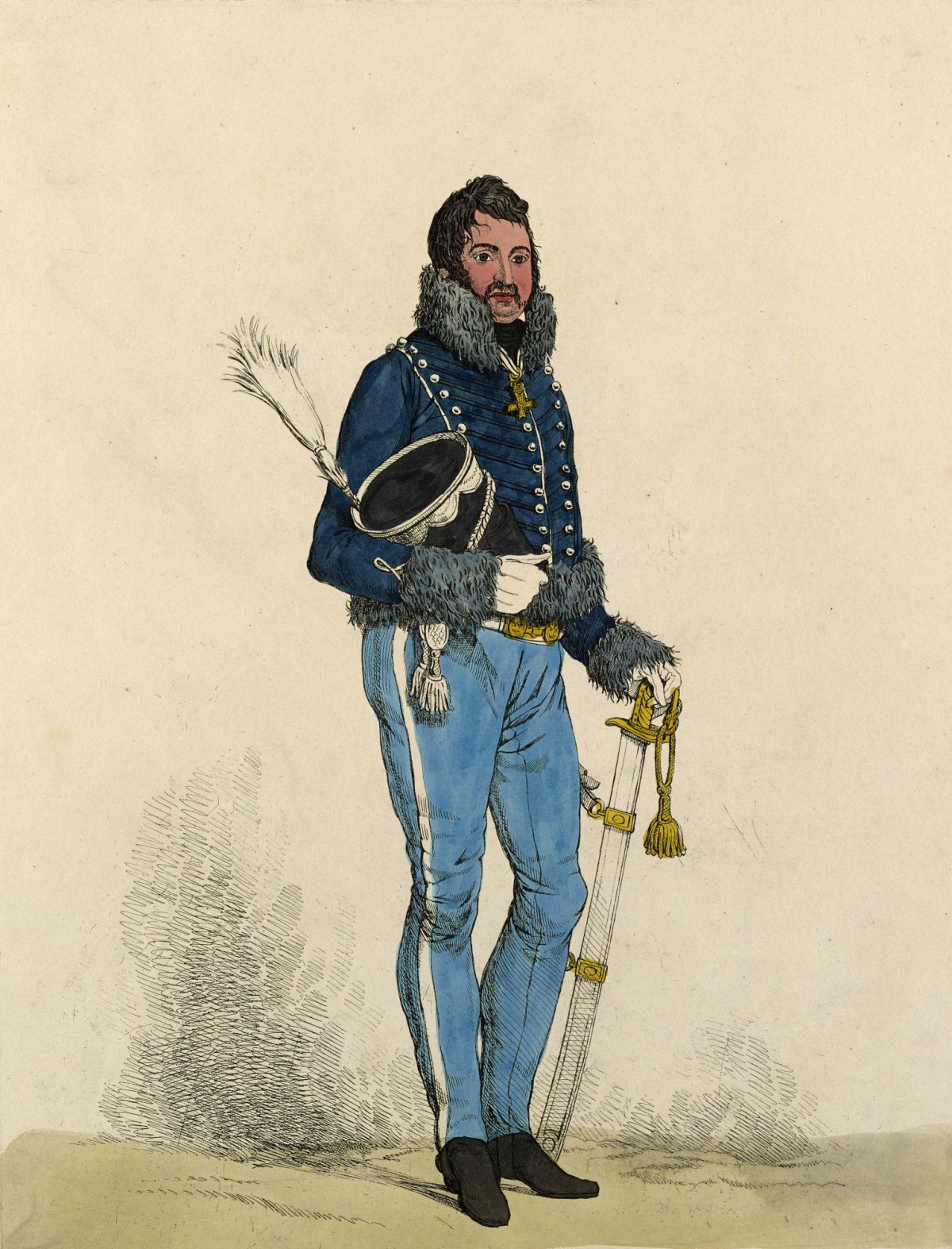 Major Schill of the Prussian Hussars | Works of Art | RA Collection ...