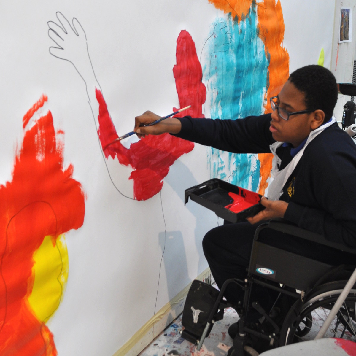 Family Workshop for Children with Special Educational Needs – Painting ...