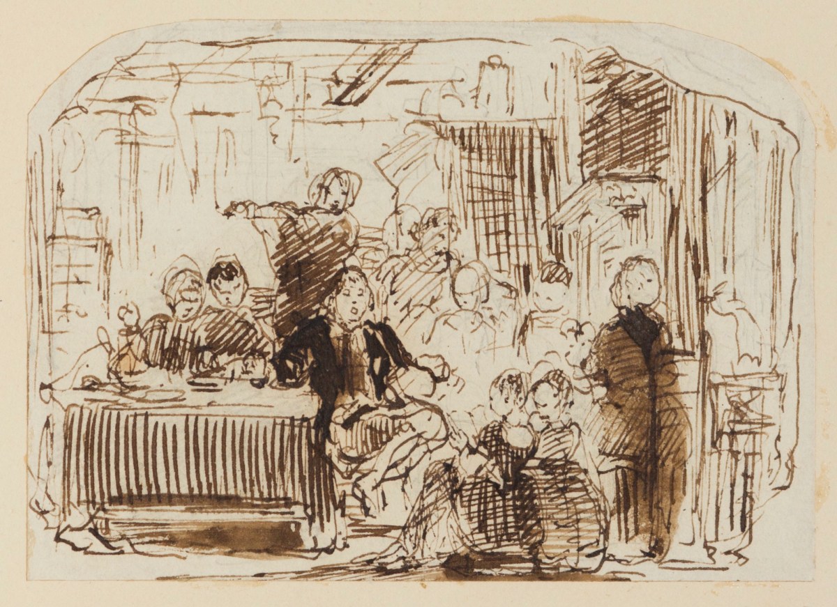 Sketch of a social gathering | Works of Art | RA Collection | Royal ...