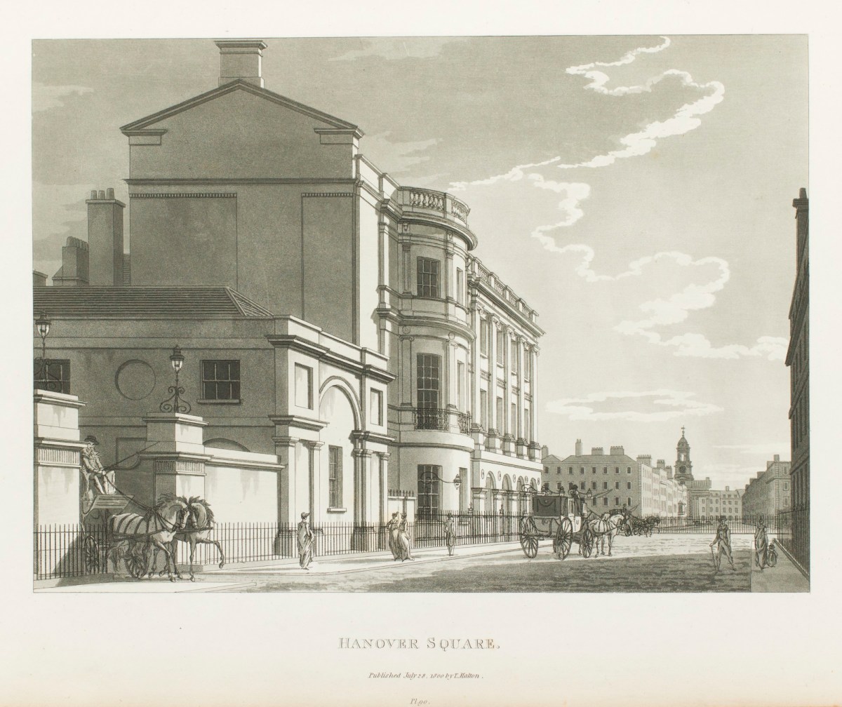 Hanover Square. | Works of Art | RA Collection | Royal Academy of Arts