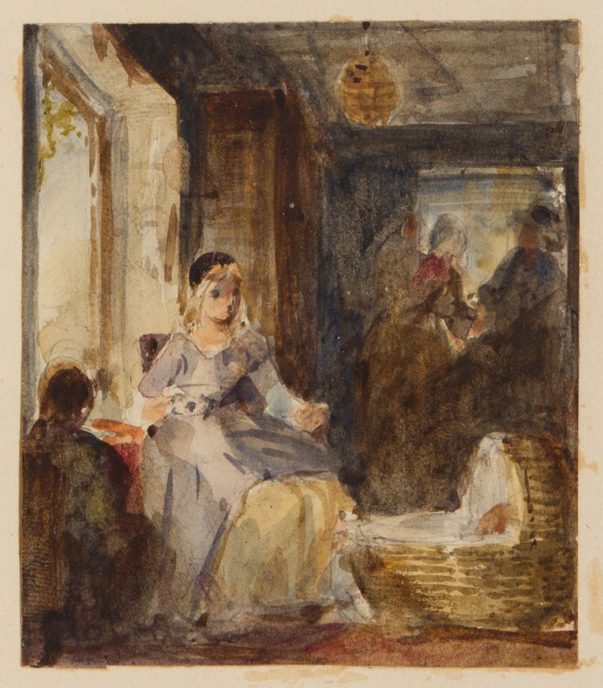 Colour study for 'Bad News from Sea' | Works of Art | RA Collection ...