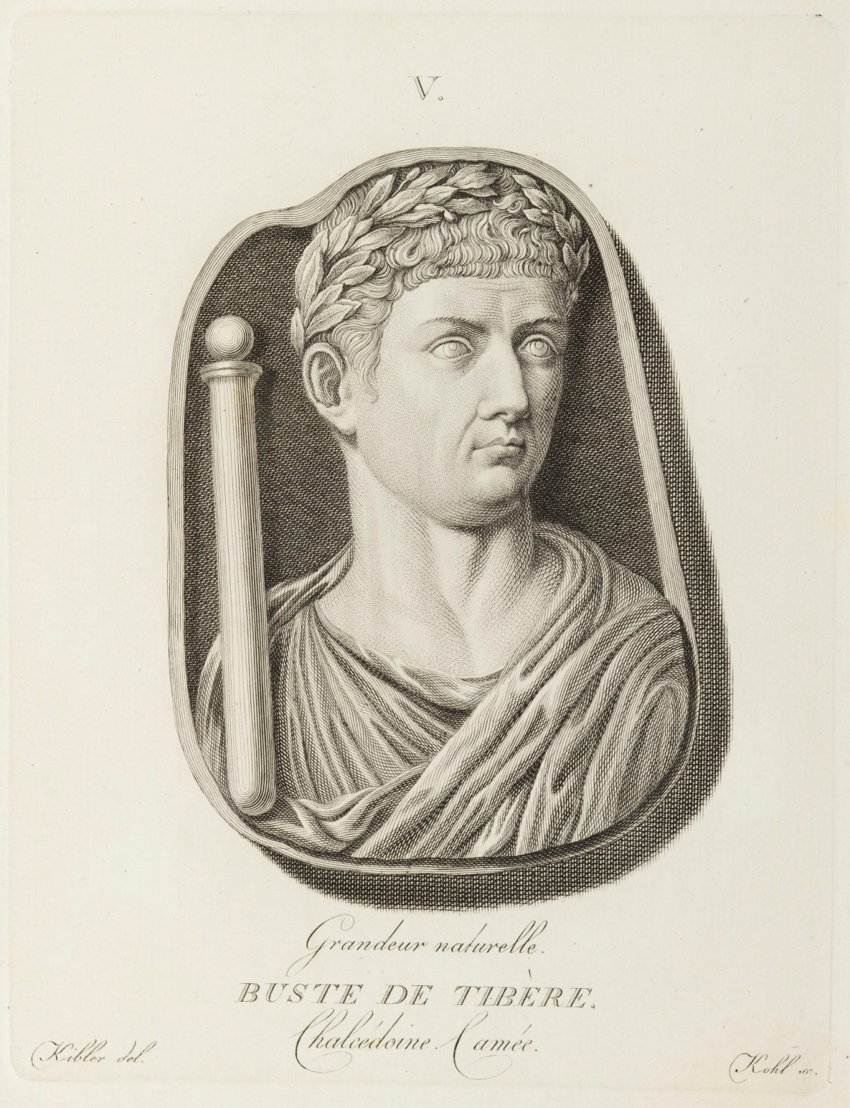 Bust of Tiberius | Works of Art | RA Collection | Royal Academy of Arts