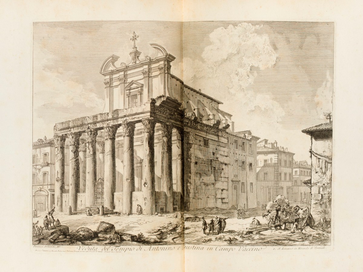 'The Temple of Antoninus and Faustina.' | Works of Art | RA Collection ...