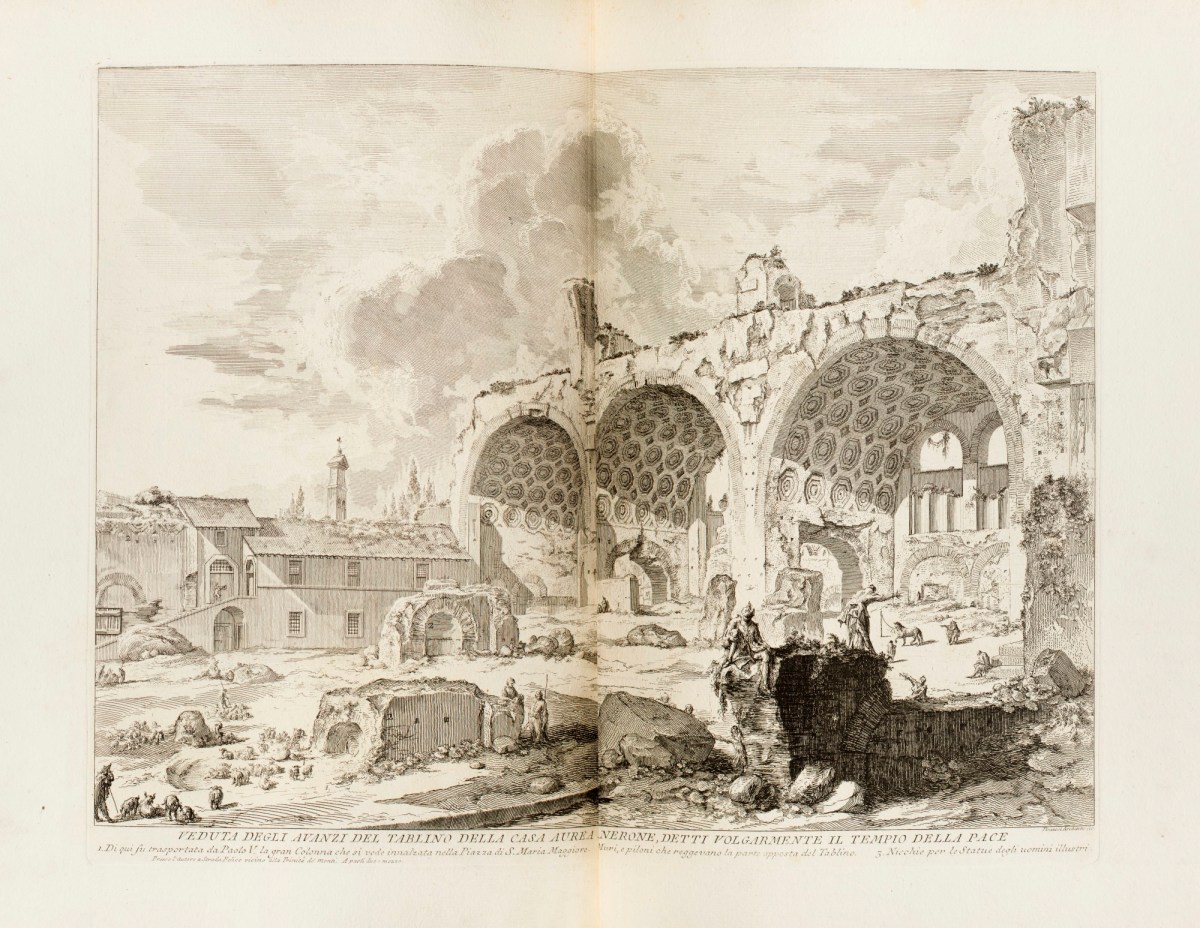 'The Basilica of Constantine.' | Works of Art | RA Collection | Royal ...