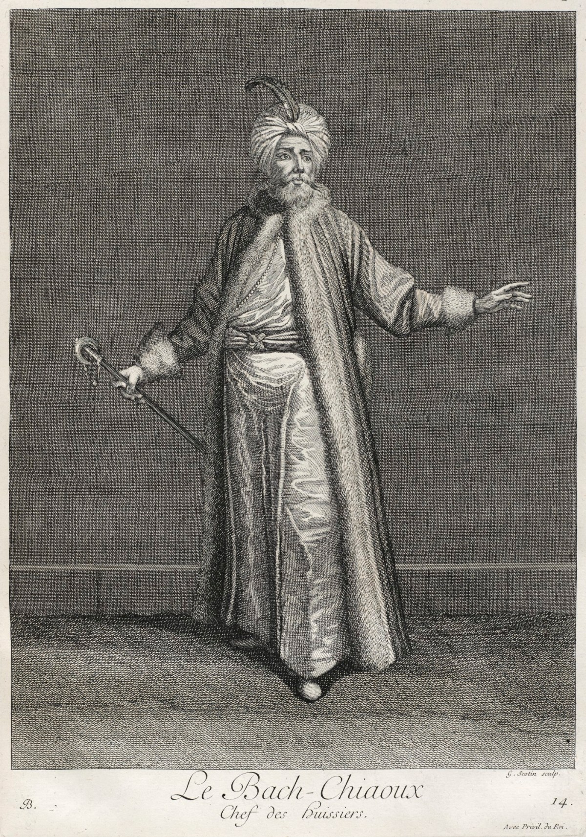 Le Bach-Chiaoux, Chef des Huissiers | Works of Art | RA Collection ...