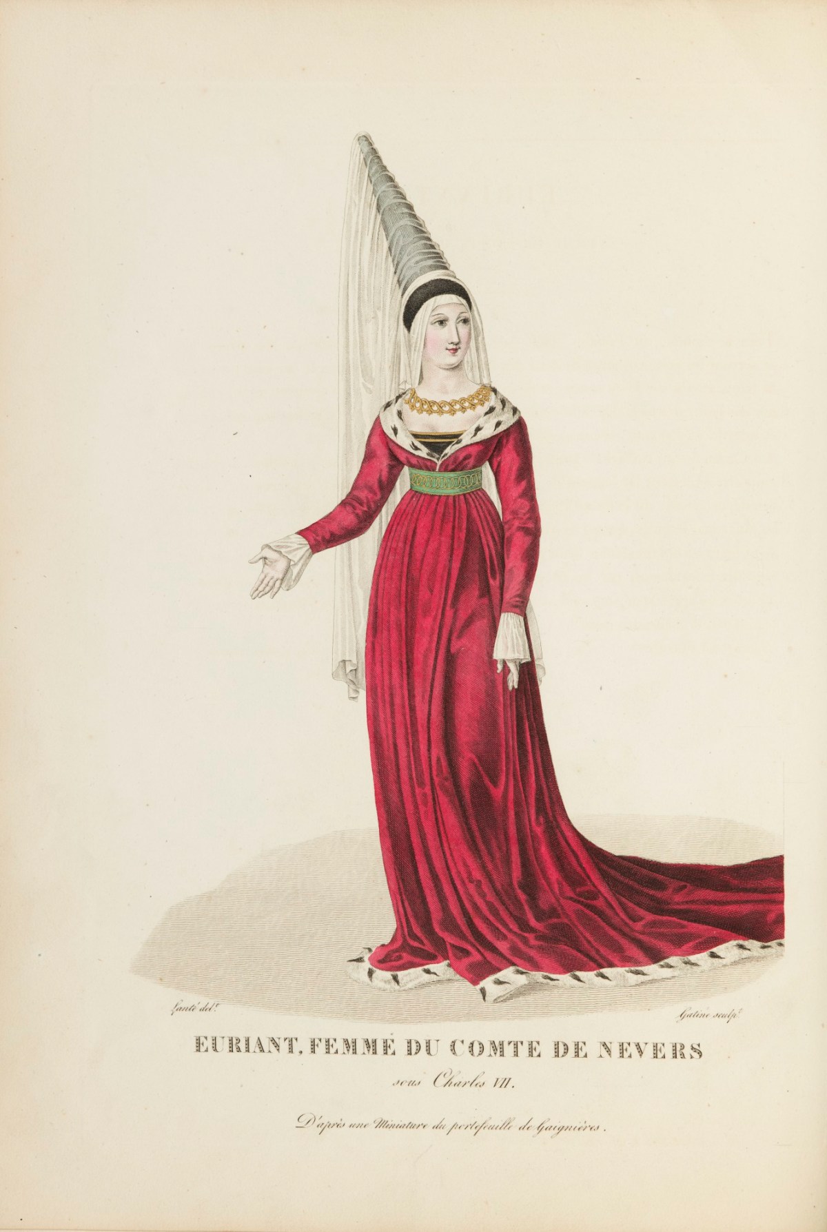 Euriant of Savoy, wife of the Count of Nevers | Works of Art | RA ...