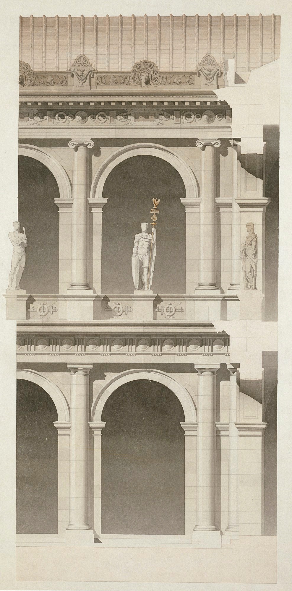 Study of superimposed orders | Works of Art | RA Collection | Royal ...