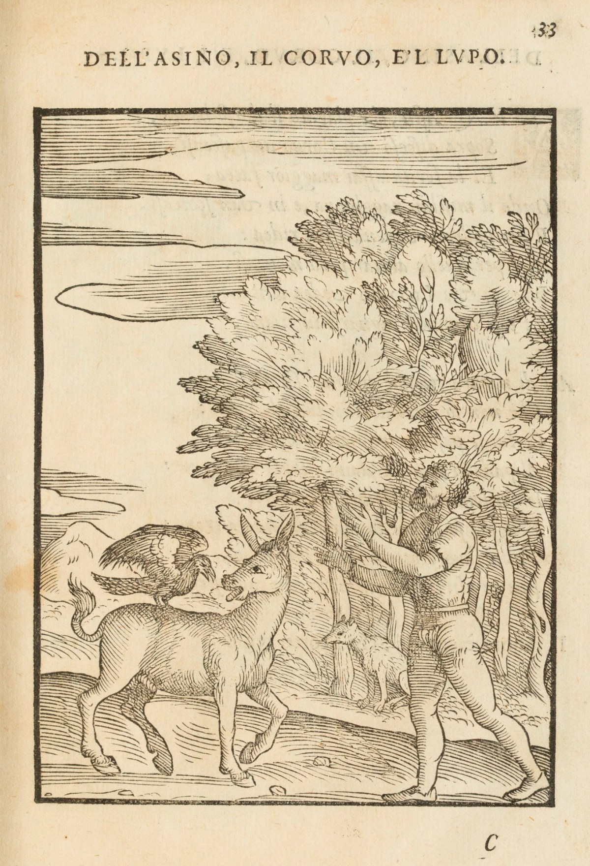 The Donkey, Crow and Wolf | Works of Art | RA Collection | Royal ...