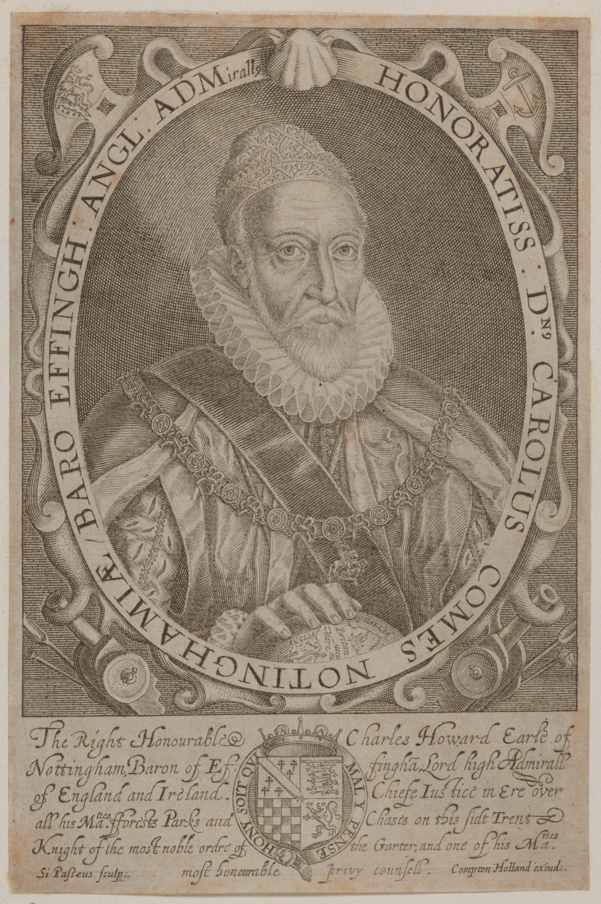 Charles Howard, second Baron Howard of Effingham and first earl of ...