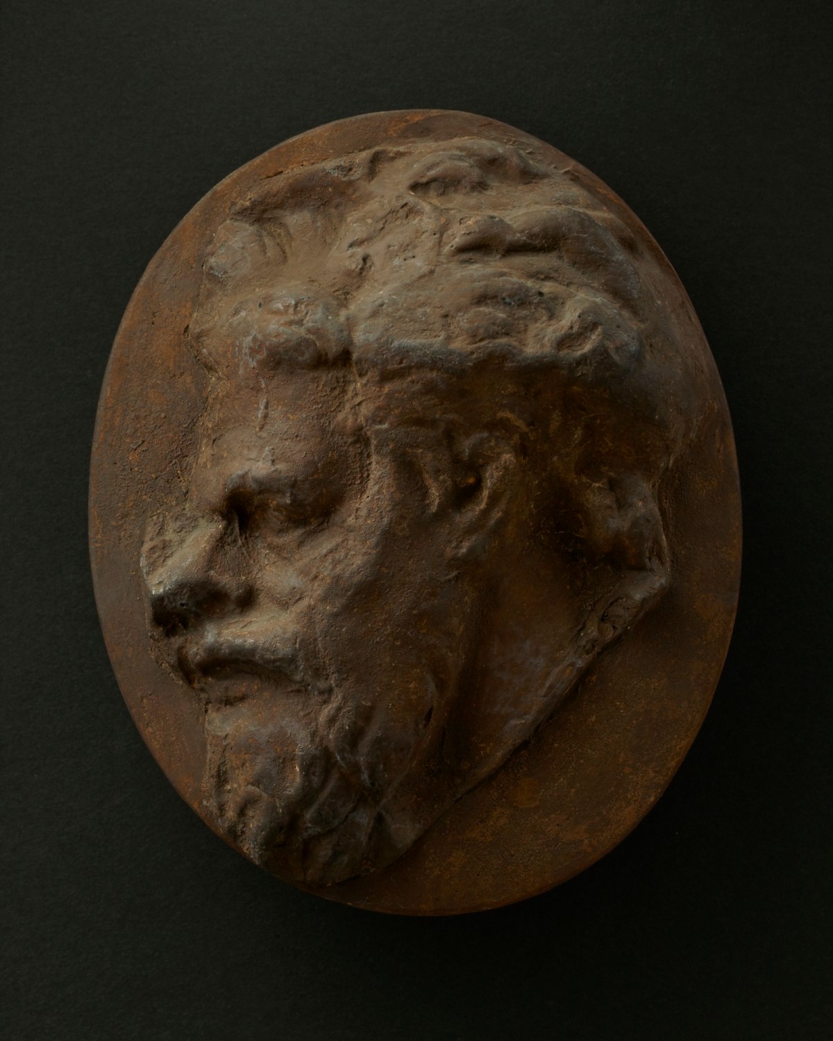 Cast of head of Dacian with large nose and under-chin beard | Works of ...