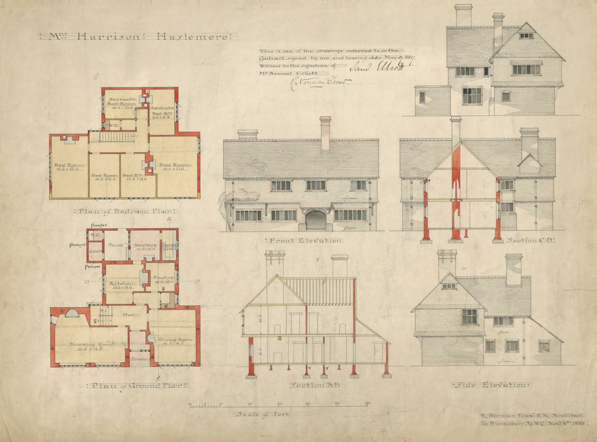 Design for Kemnal, Grayswood Road, Haslemere, Surrey: contract drawings ...