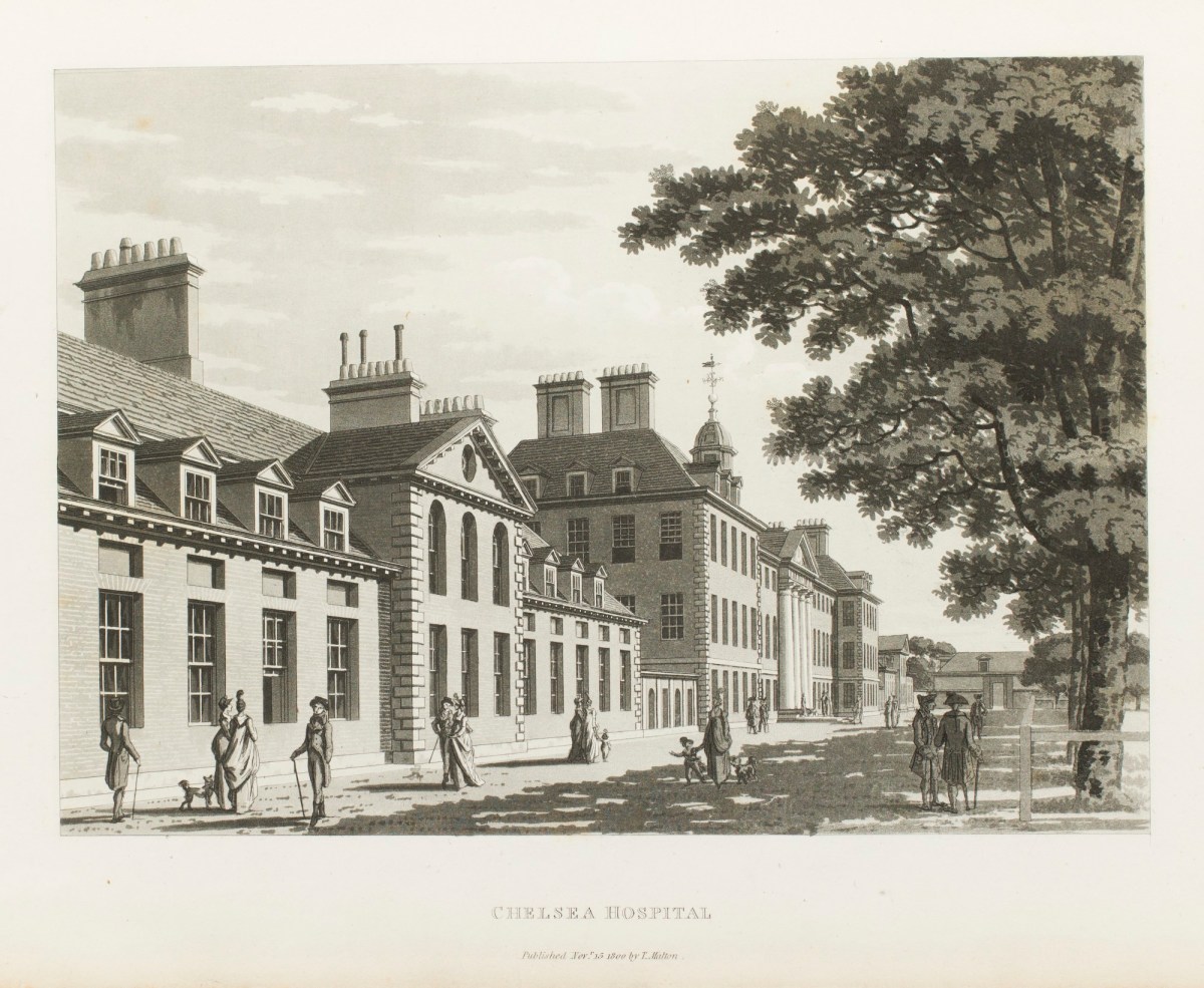 Chelsea Hospital. | Works of Art | RA Collection | Royal Academy of Arts