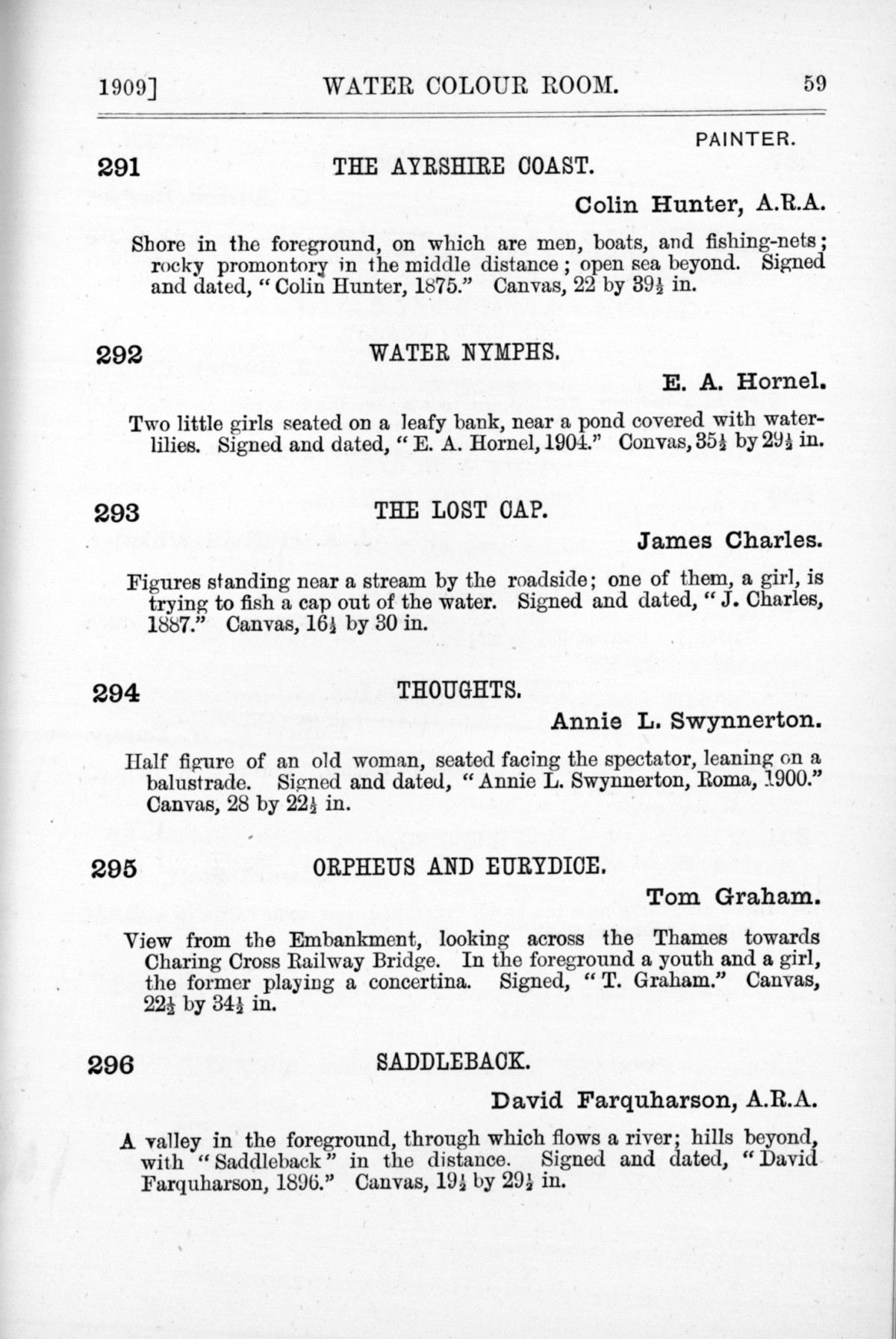 1909 - George McCulloch's collection of modern painting and sculpture ...
