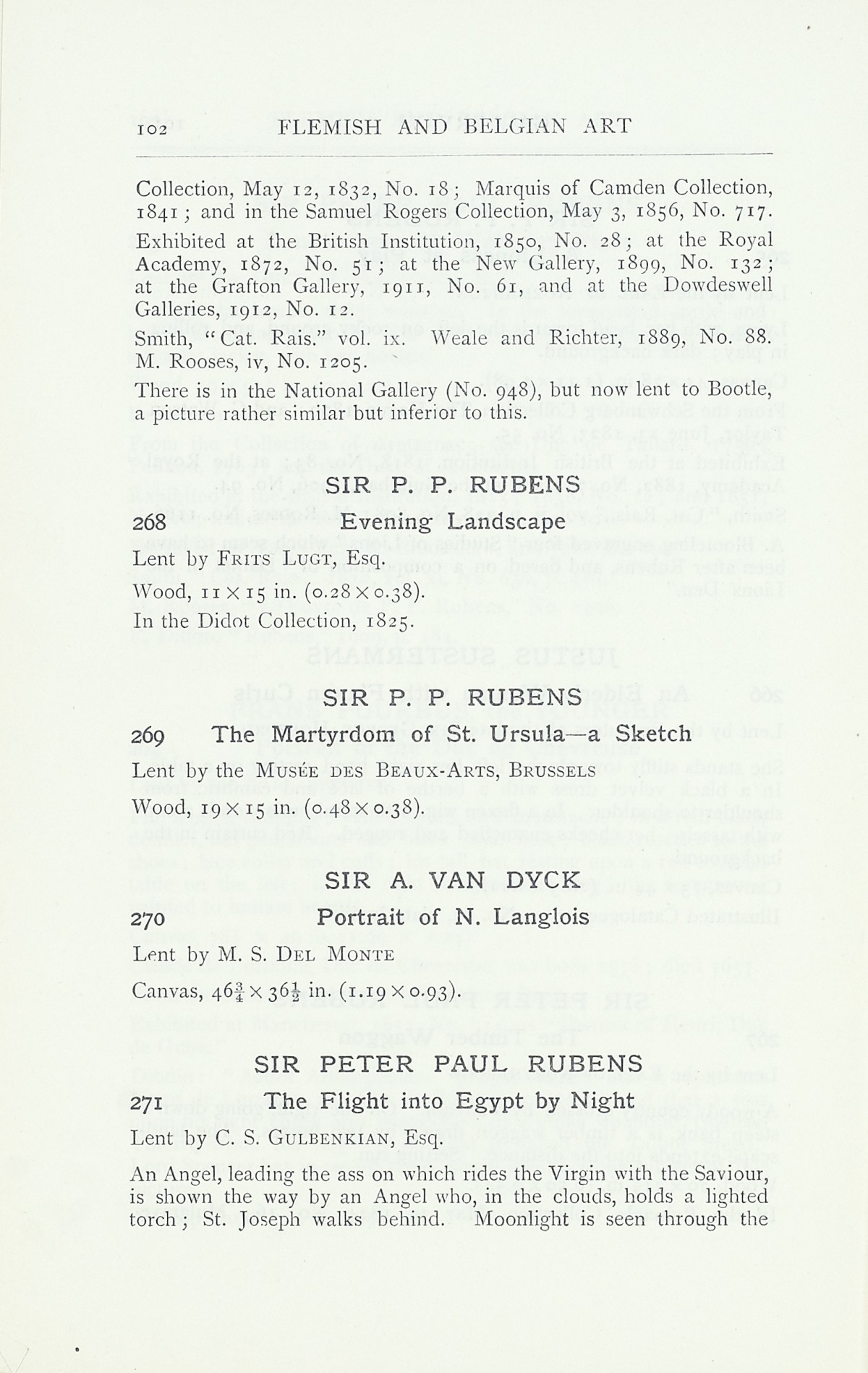 1927 - Exhibition of Flemish and Belgian Art 1300-1900 | Exhibition ...
