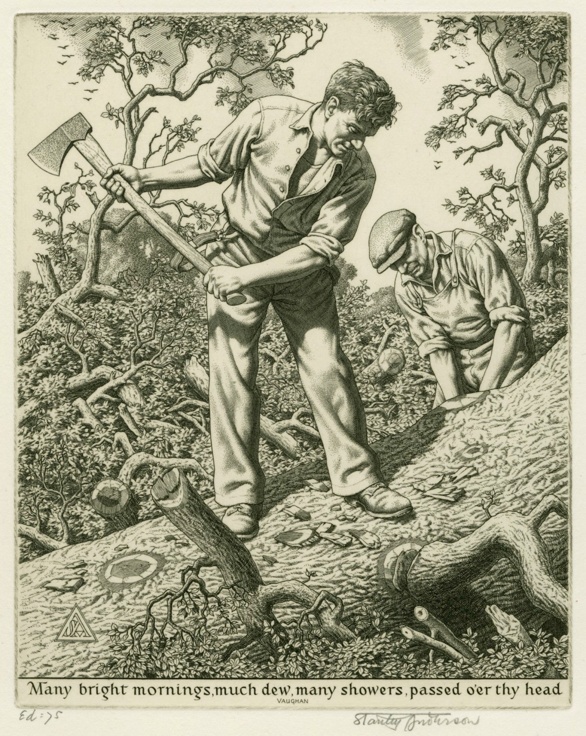 Tree Fellers | Works of Art | RA Collection | Royal Academy of Arts