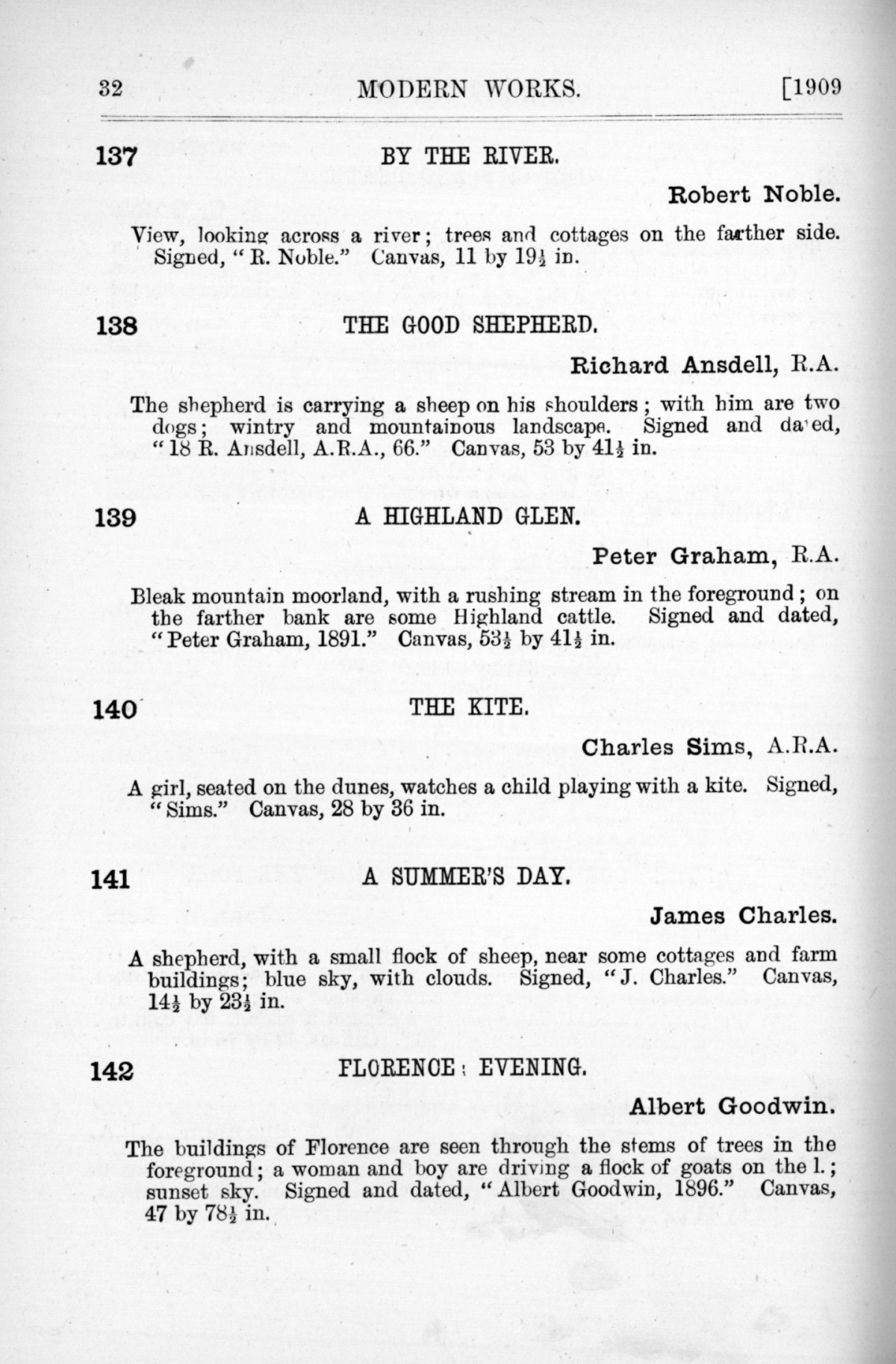 1909 - George McCulloch's collection of modern painting and sculpture ...