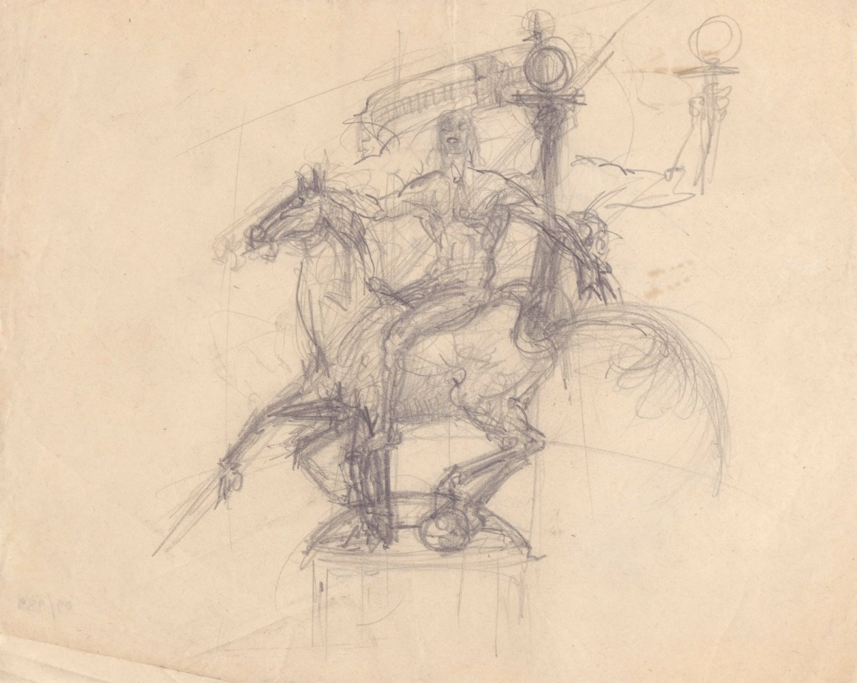 Drawing for 'Kronos' | Works of Art | RA Collection | Royal Academy of Arts