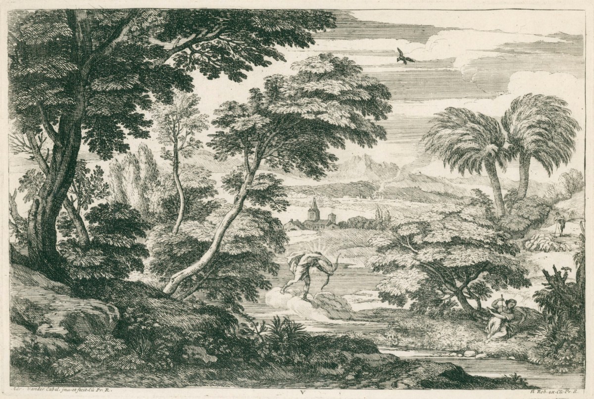 Landscape with Apollo killing Coronis | Works of Art | RA Collection ...