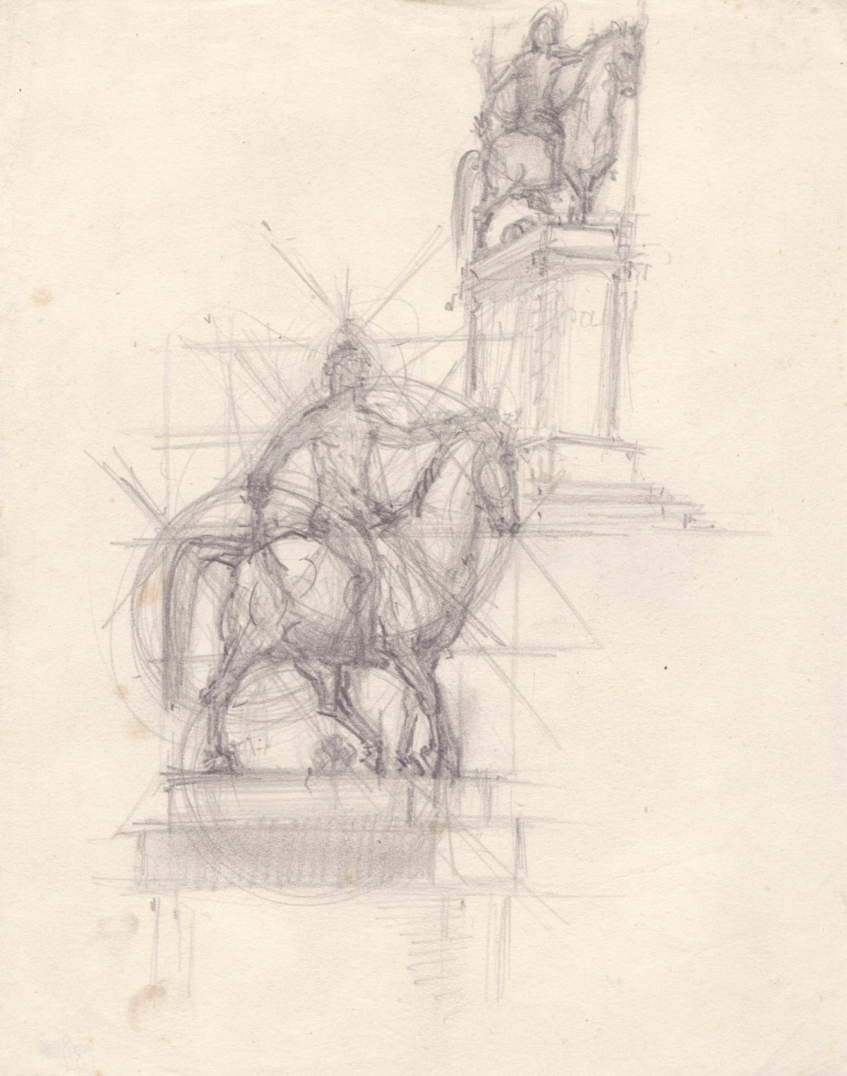 Drawing for 'Kronos' | Works of Art | RA Collection | Royal Academy of Arts