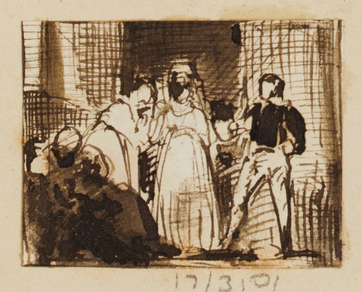 Study of figures in a room | Works of Art | RA Collection | Royal ...