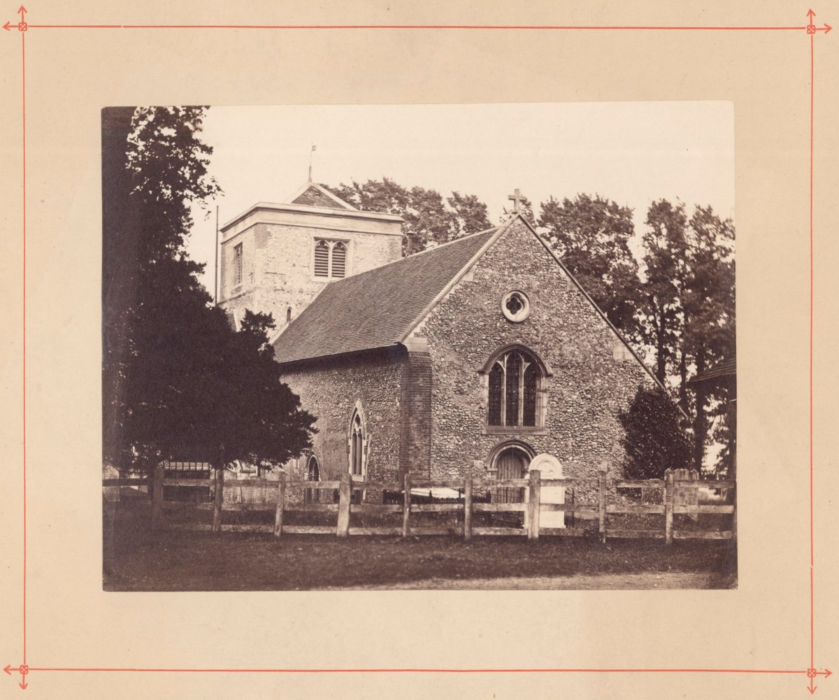 St Margaret's Church, Chipstead, Surrey: photograph of the exterior ...