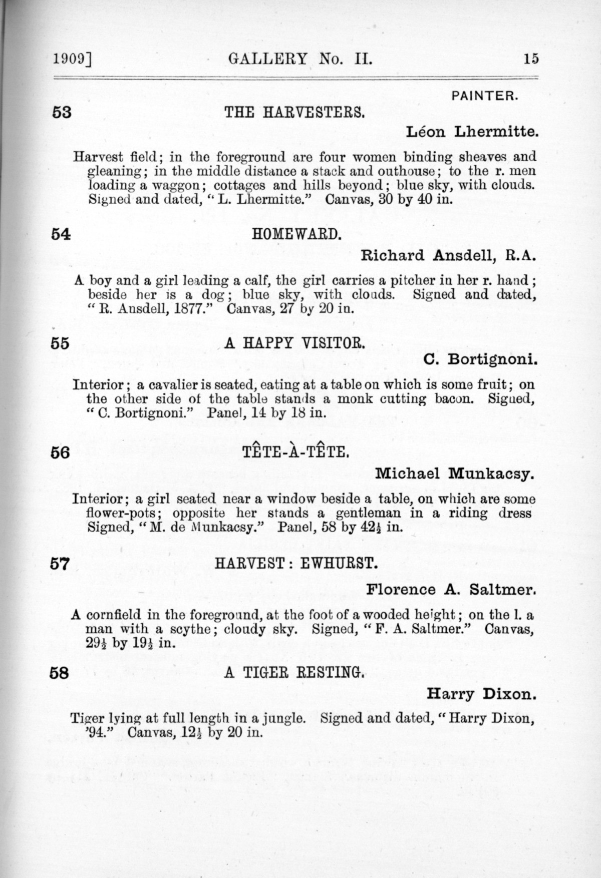 1909 - George McCulloch's collection of modern painting and sculpture ...