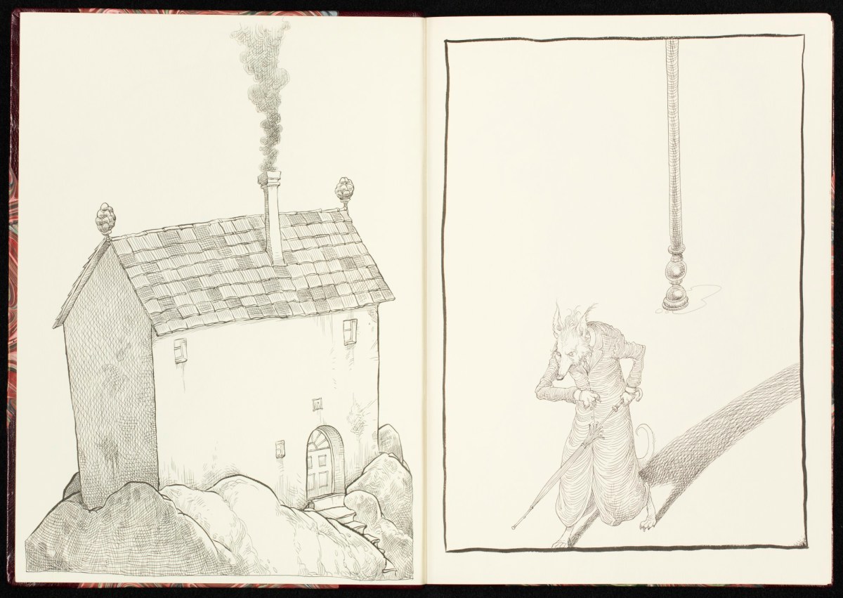 Sketchbook used by Chris Riddell | Works of Art | RA Collection | Royal ...