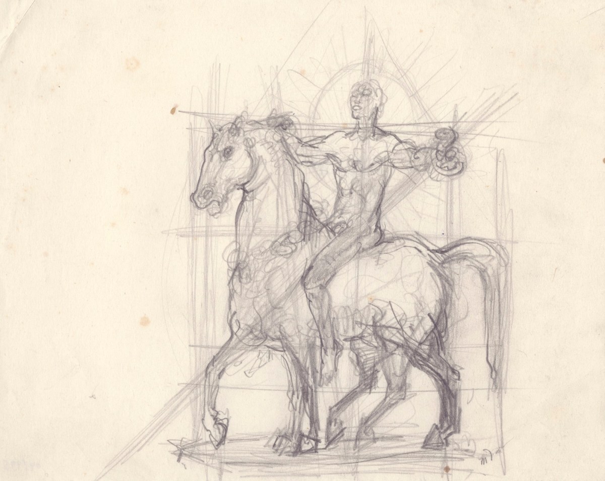 Drawing for 'Kronos' | Works of Art | RA Collection | Royal Academy of Arts