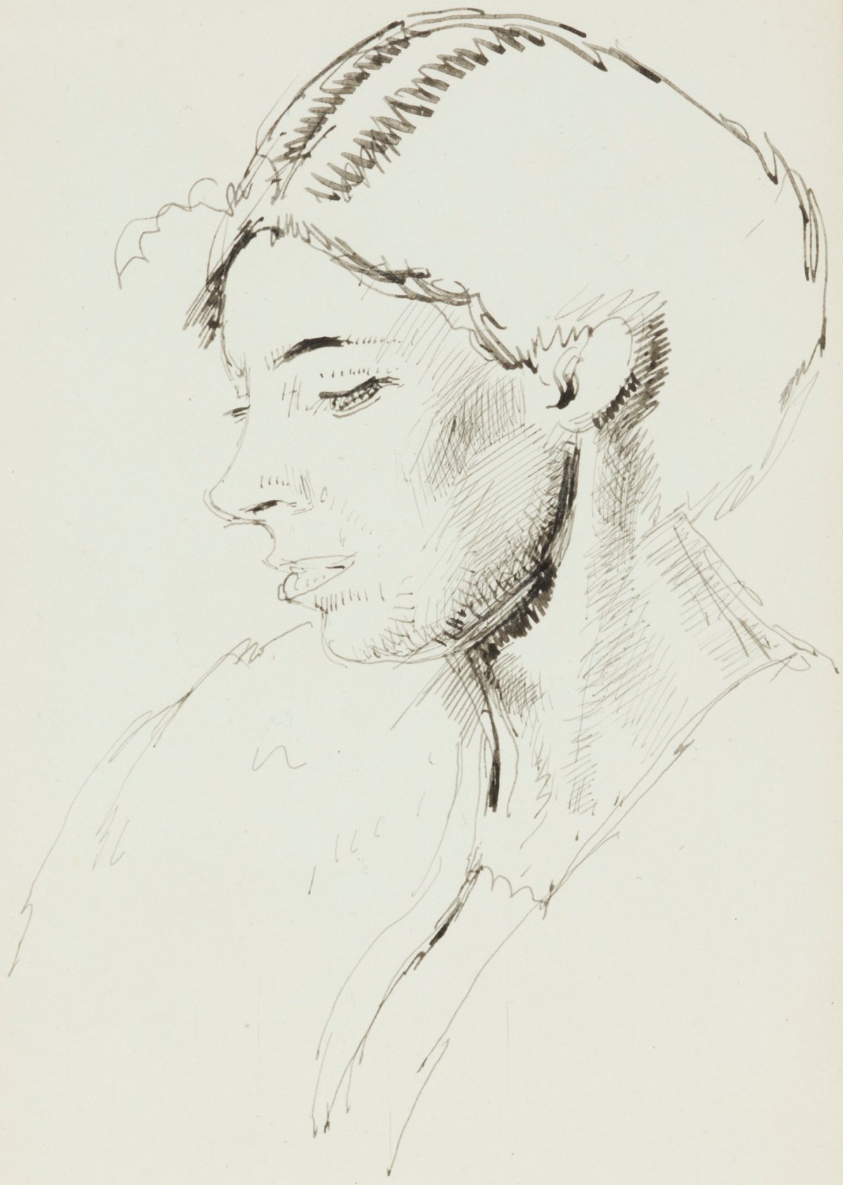 Study of Dorothy Hutton | Works of Art | RA Collection | Royal Academy ...