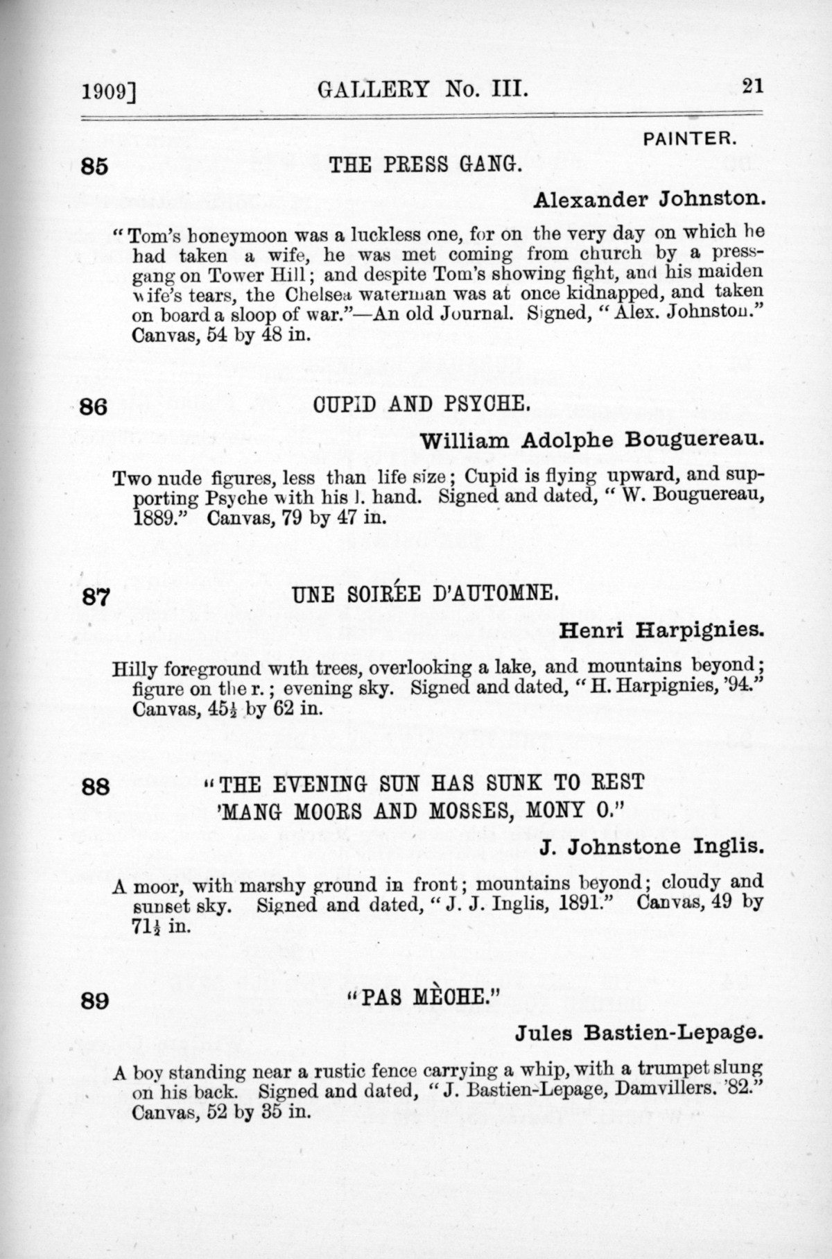 1909 - George McCulloch's collection of modern painting and sculpture ...